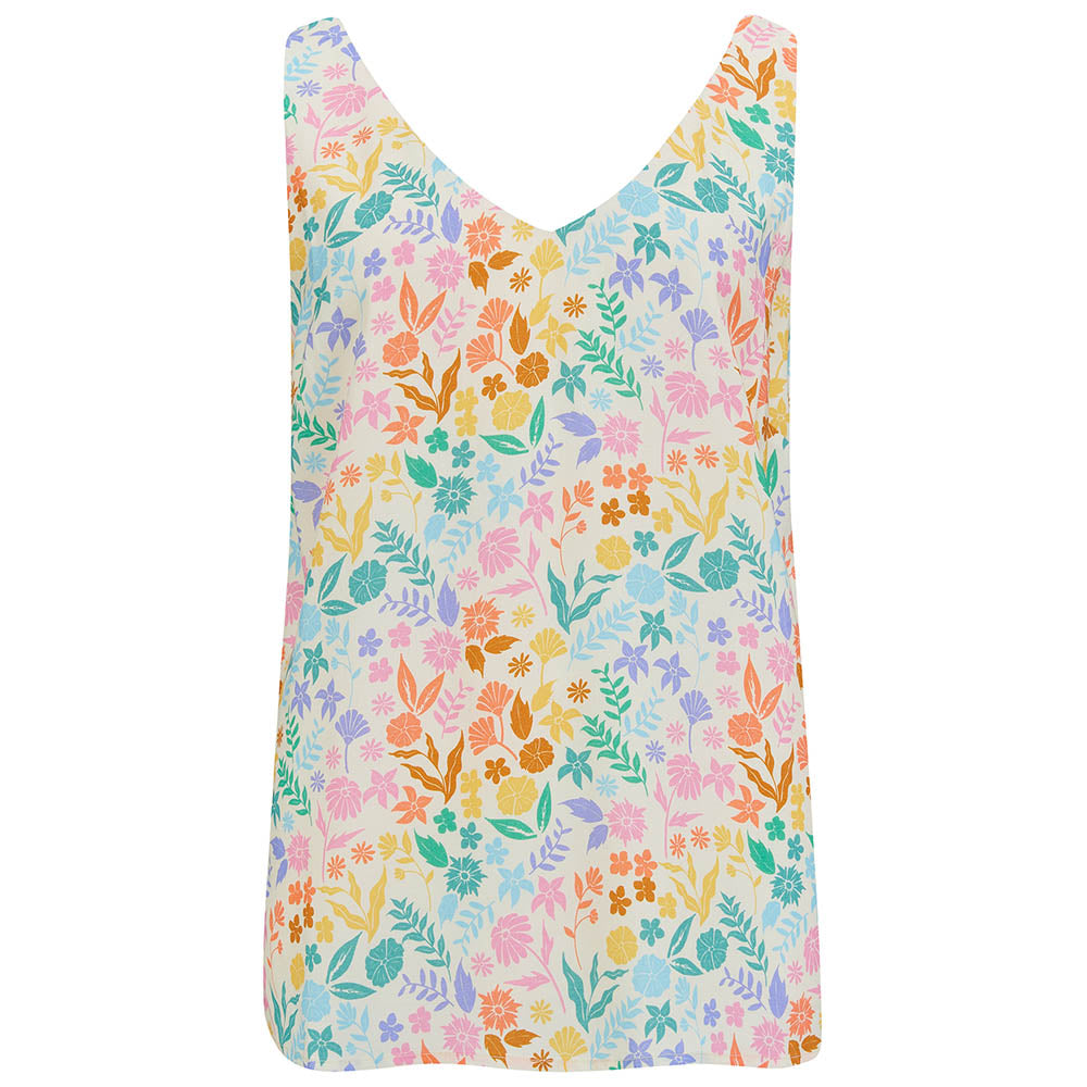 Botanical Inspired Rainbow Vest